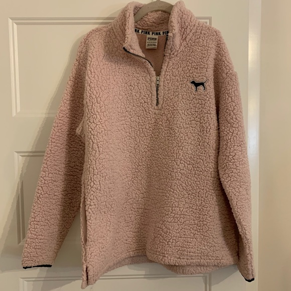 PINK Victoria's Secret | Jackets & Coats | Vs Pink Sherpa Jacket | Poshmark